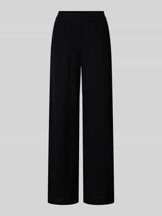 Kaffe Wide Leg Stoffhose mit elastischem Bund Modell pauline