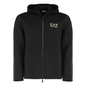 Emporio Armani Gold Label Kapuzenpullover aus Viskosemischung - - Sweatshirts & Hoodies - Herren - Schwarzk - M