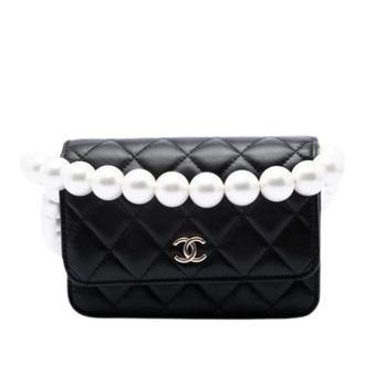 Chanel Pre-owned Mini Umh&auml;ngetasche - - Pre-owned - Damen - Schwarzk - ONE SIZE