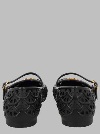 Valentino Garavani Ondette Ballerina Flat - Black
