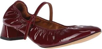 Lanvin Ballerina With Strap And Heel - Gr. 36 (EU) - in Rot