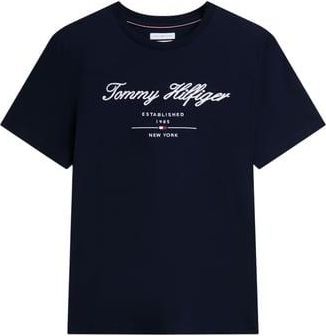 Tommy Hilfiger T-shirt manches courtes logo brod&eacute;