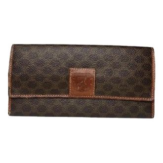 Celine Portefeuille en cuir vintage Pre-owned - Femme - Pre-owned - Brun - Taille: ONE Size