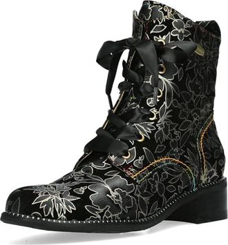 Laura Vita Bottines Femme Emcmao 26, Pointure:37 EU, La Couleur:Noir