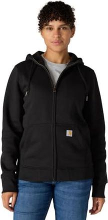 Carhartt Work in Progress Clarksburg Full Zip Hoodie Maillot de surv&ecirc;tement, Black, X-Large Femme