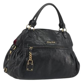 Miu Miu Pre-owned Hand Bag - - Pre-owned - Damen - Schwarzk - ONE SIZE