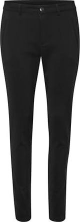 Kaffe Femme Kaffe Womens Regular Fit Elegant Suit Pants, Black Deep, 42 EU