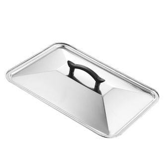 Cabilock asiatische k&uuml;che warmhalten Scheuerschutzabdeckung Kochgeschirrdeckel Bratpfannen Platten hei&szlig;er Topf Tablett gegrillte Fischplatte Pfannenabdeckung M