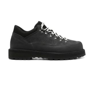 Diemme K&ouml;rniges Leder Schn&uuml;rsneaker - - Shoes - Herren - Schwarzk - 43 EU