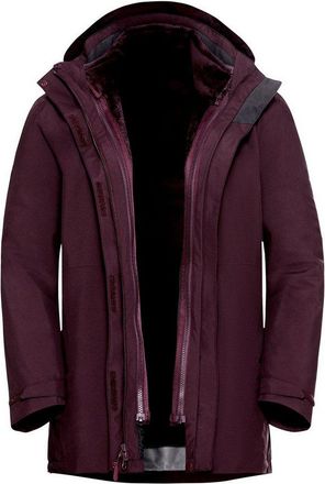 Jack Wolfskin Trekkingjacke Rotwand 3 in 1 Jacke W mit Logo und Markenschriftzug