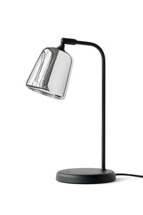 New Works Material Table lamp, Stainless Steel