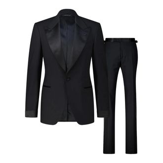 Tom Ford Einreihige Smokingjacke - - Suits - Herren - Schwarzk - XL