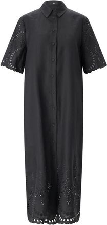 Riani Femme, Robes, Noir, Taille: 44 FR Robes chemises