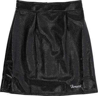 Fiorucci Femme, Jupes, Noir, Taille: 42 FR Mini Skirt Vinyle