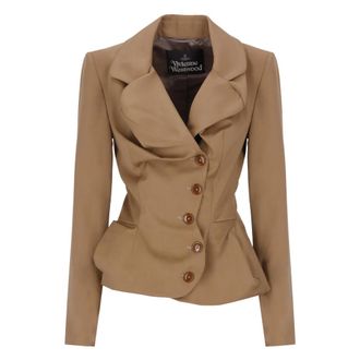 Vivienne Westwood Drunken Blazer - - Jackets - Damen - Braun - M