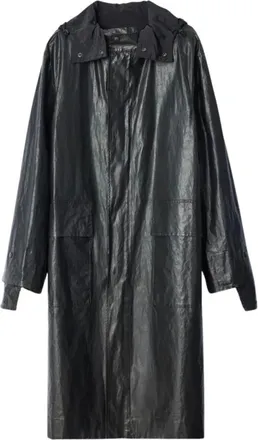 Christophe Lemaire Imperm&eacute;able Long - Homme - Vestes - Noir - Taille: L