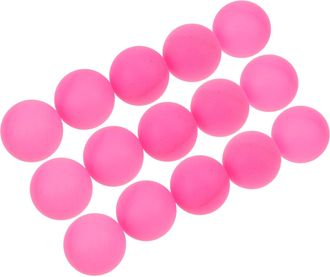 BESPORTBLE 50 Matte Nahtlose Tischtennisb&auml;lle 40mm Farbige Hartplastikb&auml;lle f&uuml;r Partyspiele Selbstgemacht Dekoration Haustierspielzeug und Karneval