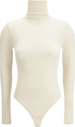Wolford Colorado roll-neck long-sleeved top - Nude
