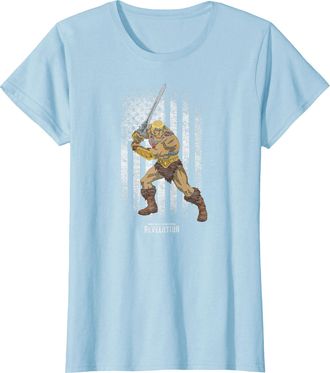 Masters of the Universe Masters Of The Universe - He-Man Distressed Flagge T-Shirt
