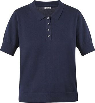 Lind Femme, Tops, Bleu, Taille: 46 FR LiAide Polo