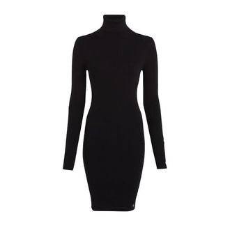 Calvin Klein Robe pull courte en coton
