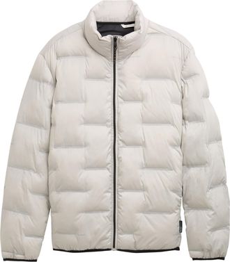 Tom Tailor Herren 1046263 Lightweight Steppjacke mit Stehkragen, 14817-Dusty Putty Grey, XXL