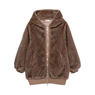 Liu Jo Teddy Jacke - - Jackets - Damen - Braun - L