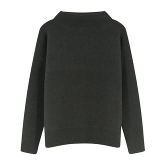 Vince Femme, Pulls, Vert, Taille: 38 FR Pull &agrave; col roul&eacute; en cachemire