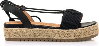 Mtng Damen 53418 Sandale, Schwarz, 41 EU