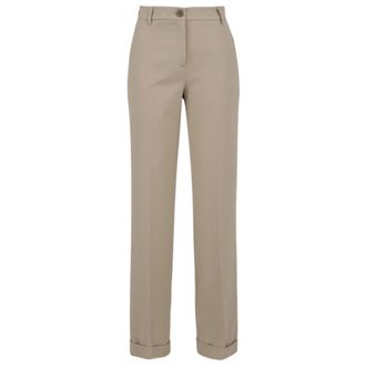 Douuod Schmetterling Modell Hose - - Trousers - Damen - Beige - M