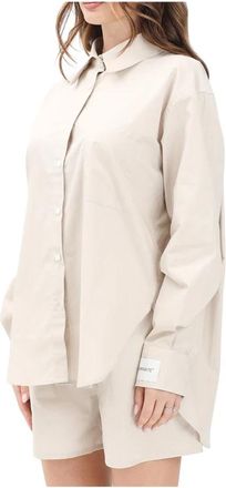 Hinnominate Hinnominate, Femme, Blouses et Chemises, Beige, Taille: 40 FR Shirt