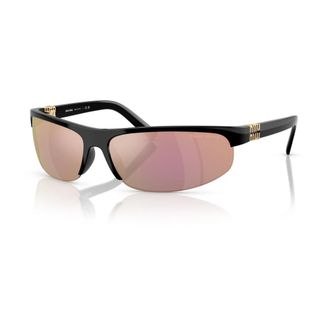 Miu Miu MU A02S 1Ab90J Sonnenbrillen - - Accessories - Damen - Schwarzk - 70 MM
