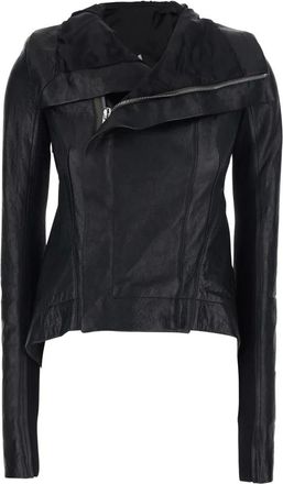Rick Owens Femme, Vestes, Noir, Taille: 36 FR Leather Vestes