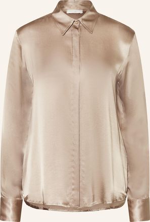 Antonelli Antonelli Firenze Hemdbluse Chisone Aus Seide beige