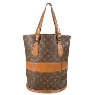 Louis Vuitton Sac seau Monogram Pre-owned - Femme - Pre-owned - Brun - Taille: ONE Size