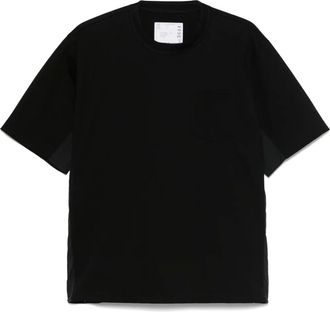 sacai x Spiewak t-shirt en coton - Noir