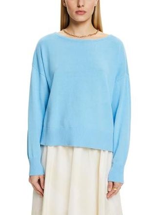 Esprit 044ee1i310 Sweater, Light Turquoise, M Damen