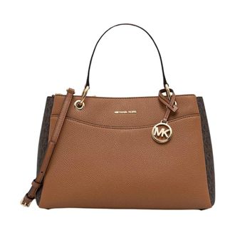 Michael Kors Femme, Sacs, Brun, Taille: ONE Size Sac port&eacute; main May moyen