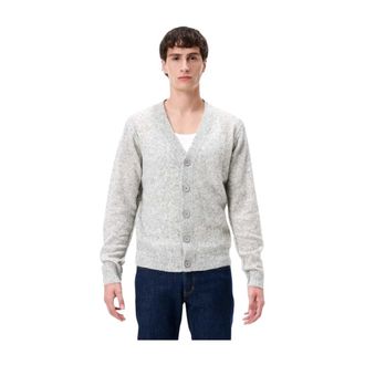 Cycle Ivan Cardigan - - Knitwear - Herren - Grau - XL