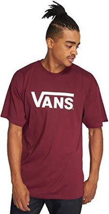 Vans Herren Classic T - Shirt, Rot (Burgundy/white), X-Large