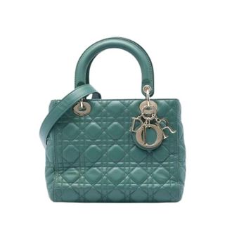 Dior Pre-owned Lady Dior - Femme - Pre-owned - Vert - Taille: ONE Size