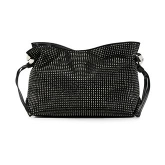Liu Jo Umh&auml;ngetasche mit Kristallbesatz - - Bags - Damen - Schwarzk - ONE SIZE