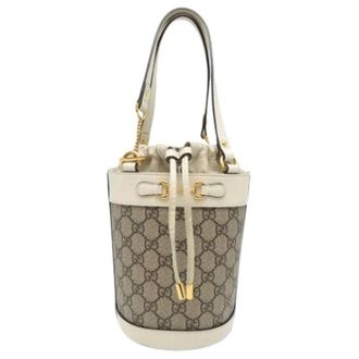 Gucci Pre-owned Bucket Bag - - Pre-owned - Damen - Wei&szlig; - ONE SIZE