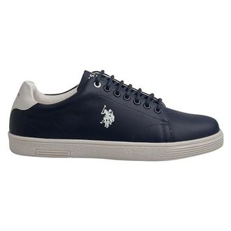 U.S.Polo Association Scarpe U.S. Polo sneaker Hummer001 in pelle dark blue/ white uomo US24UP09 43