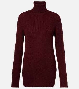 Dries Van Noten Pull à col roulé en laine