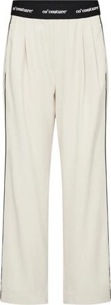 Co'Couture Femme, Pantalons, Beige, Taille: 42 FR Wide Pantalons