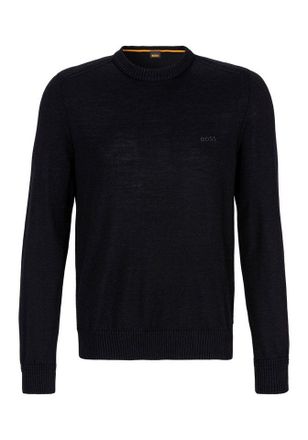 HUGO BOSS Strickpullover Avac mit Schurwolle