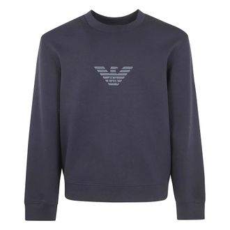 Emporio Armani Homme, Sweatshirts et sweats &agrave; capuche, Bleu, Taille: M SweaT-shirts