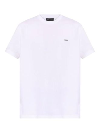 Dsquared2 T-Shirt mit Schild - Wei&szlig;