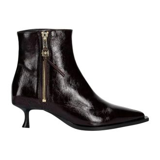 Ganni Bottines Ana - Femme - Chaussures - Brun - Taille: 39 EU